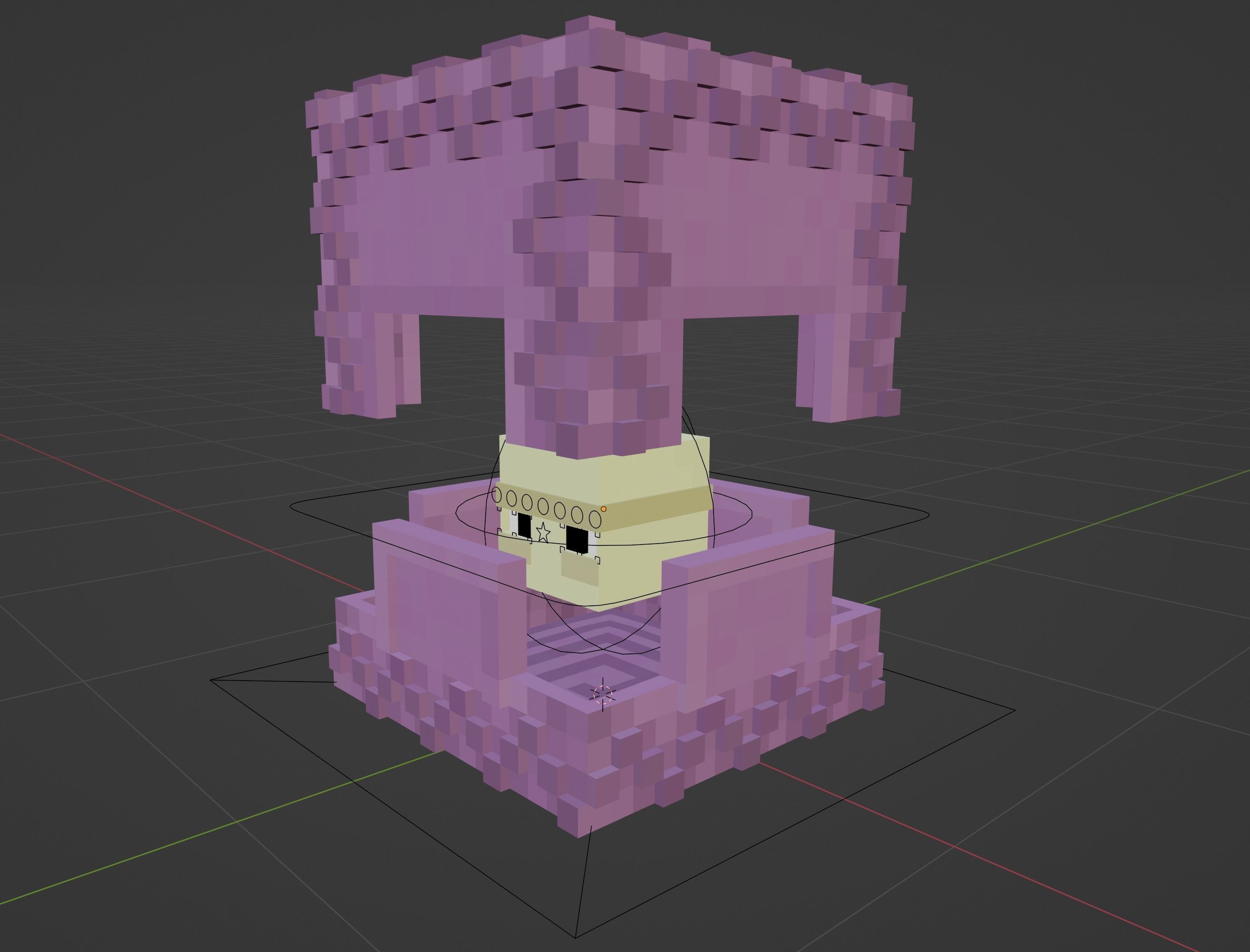 3D model Minecraft Shulker VR / AR / low-poly | CGTrader