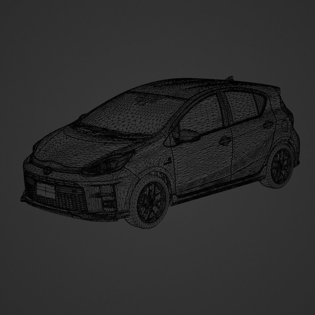 Toyota Aqua GR Sport 2020 3D model | CGTrader