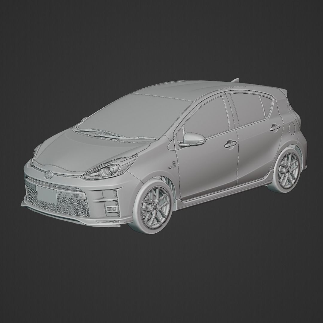 Toyota Aqua GR Sport 2020 3D model | CGTrader