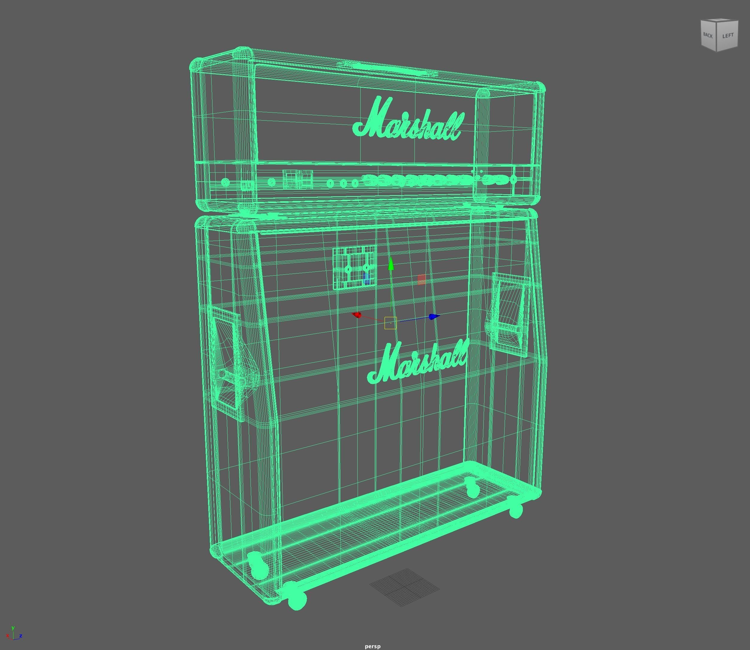 Marshall JCM 2000 amp Texture | CGTrader