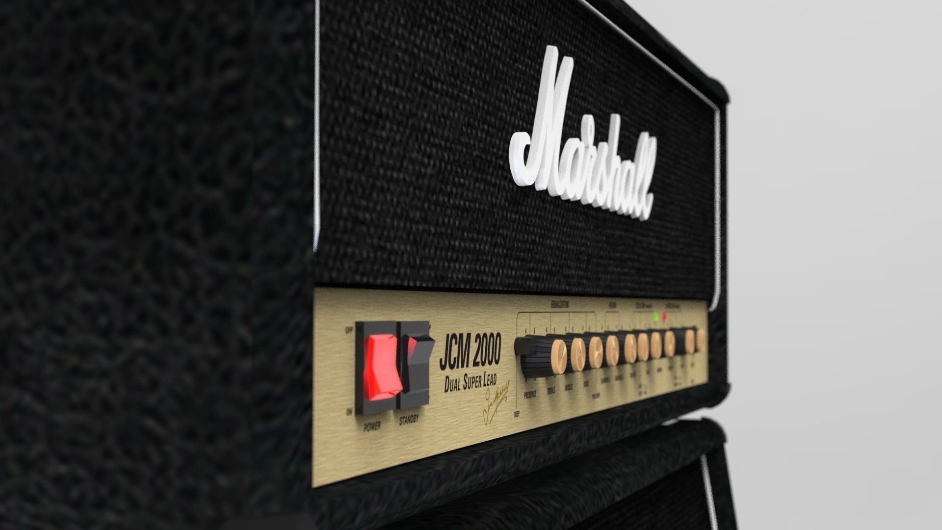 Marshall JCM 2000 amp Texture | CGTrader