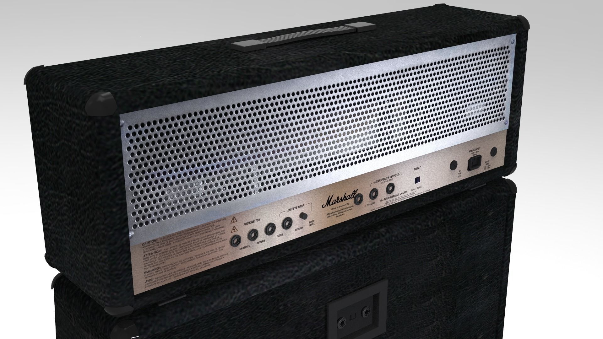 Marshall JCM 2000 amp Texture | CGTrader