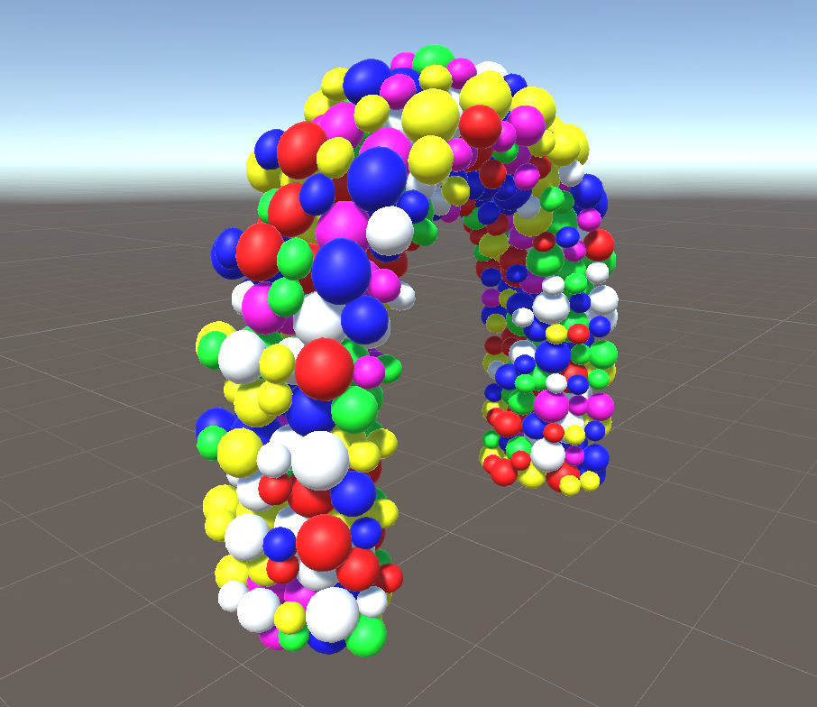 balloon gate 3D model | CGTrader