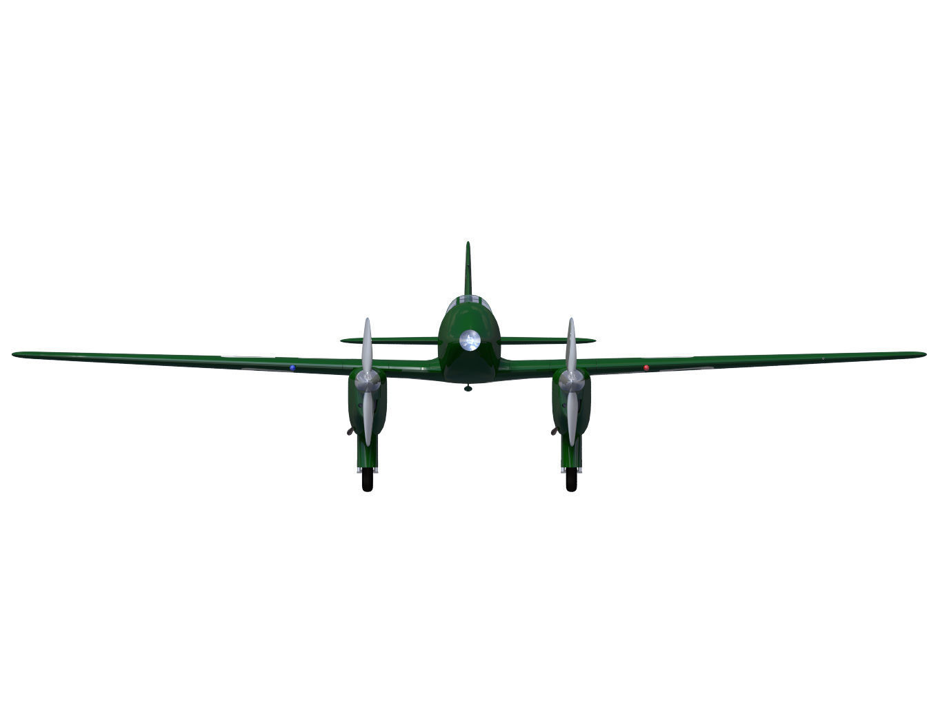 de Havilland DH88 Comet 3D model | CGTrader