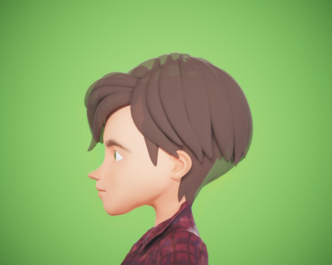 3D model cartoon rigged boy VR / AR / low-poly | CGTrader