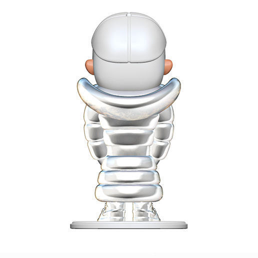 Pope Francis Moncler Balenciaga Nike Puffer Papa Francesco 3D model 3D ...