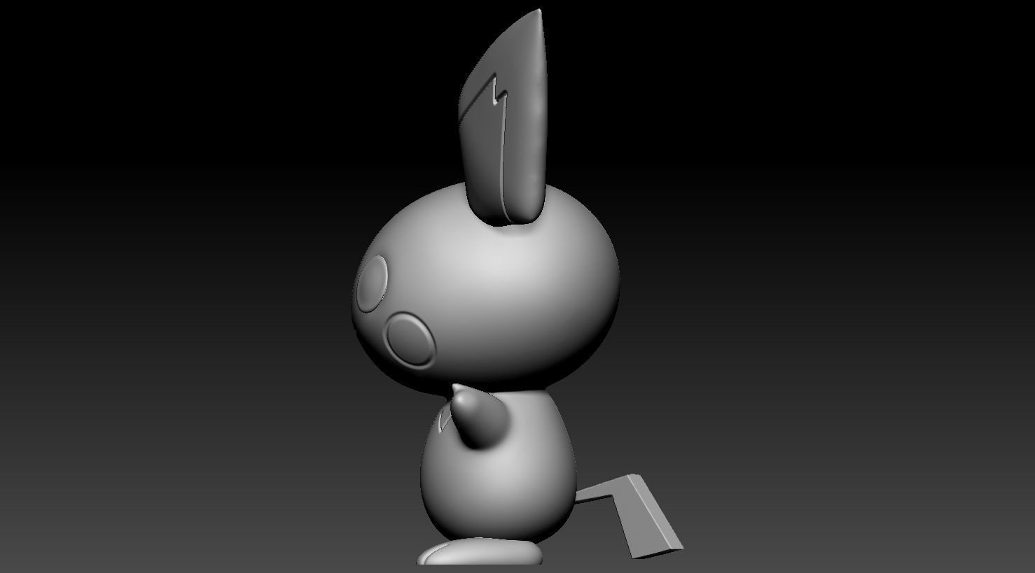 Pikachu entire evolution line 3D model 3D printable | CGTrader