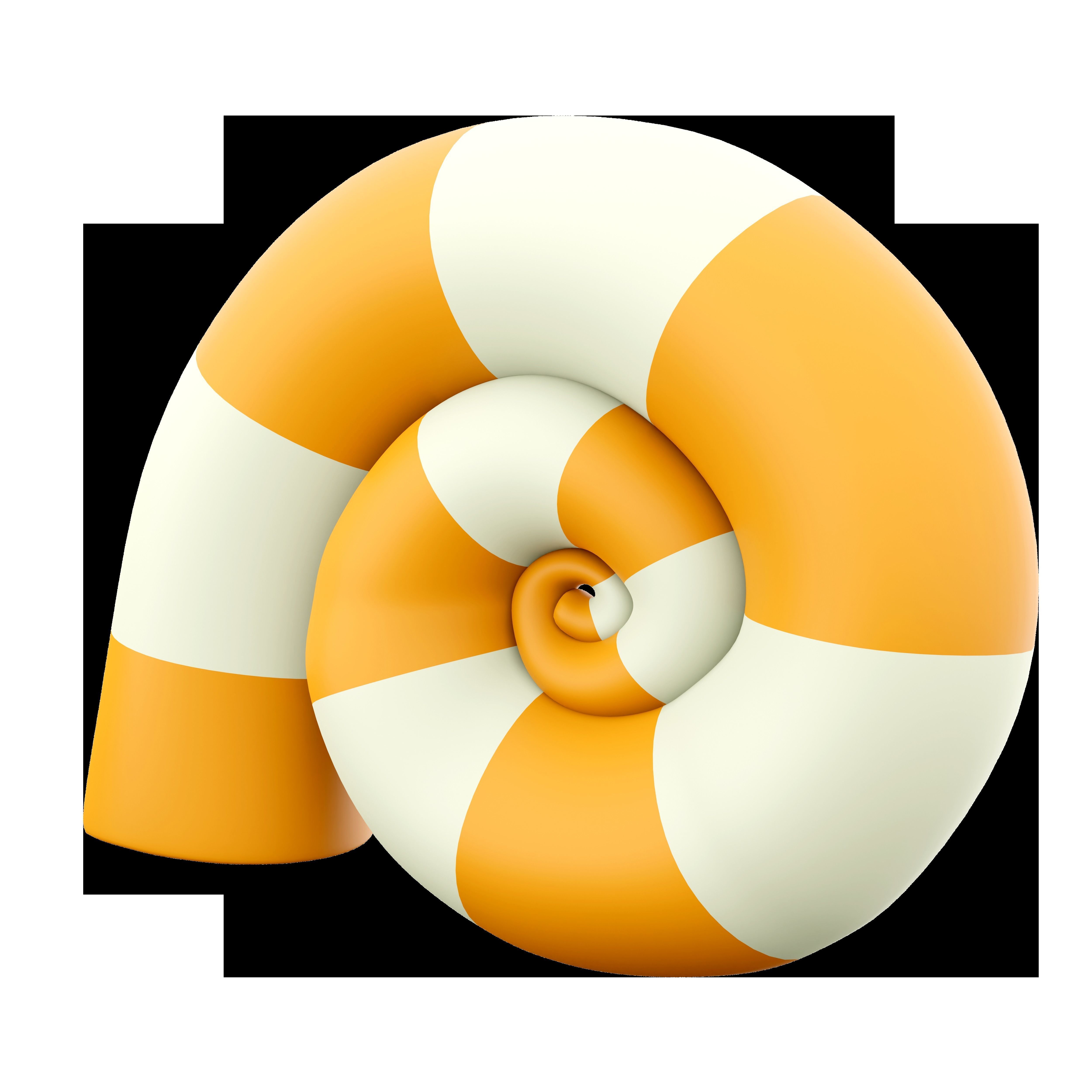 3d snail shells icon 3D model | CGTrader