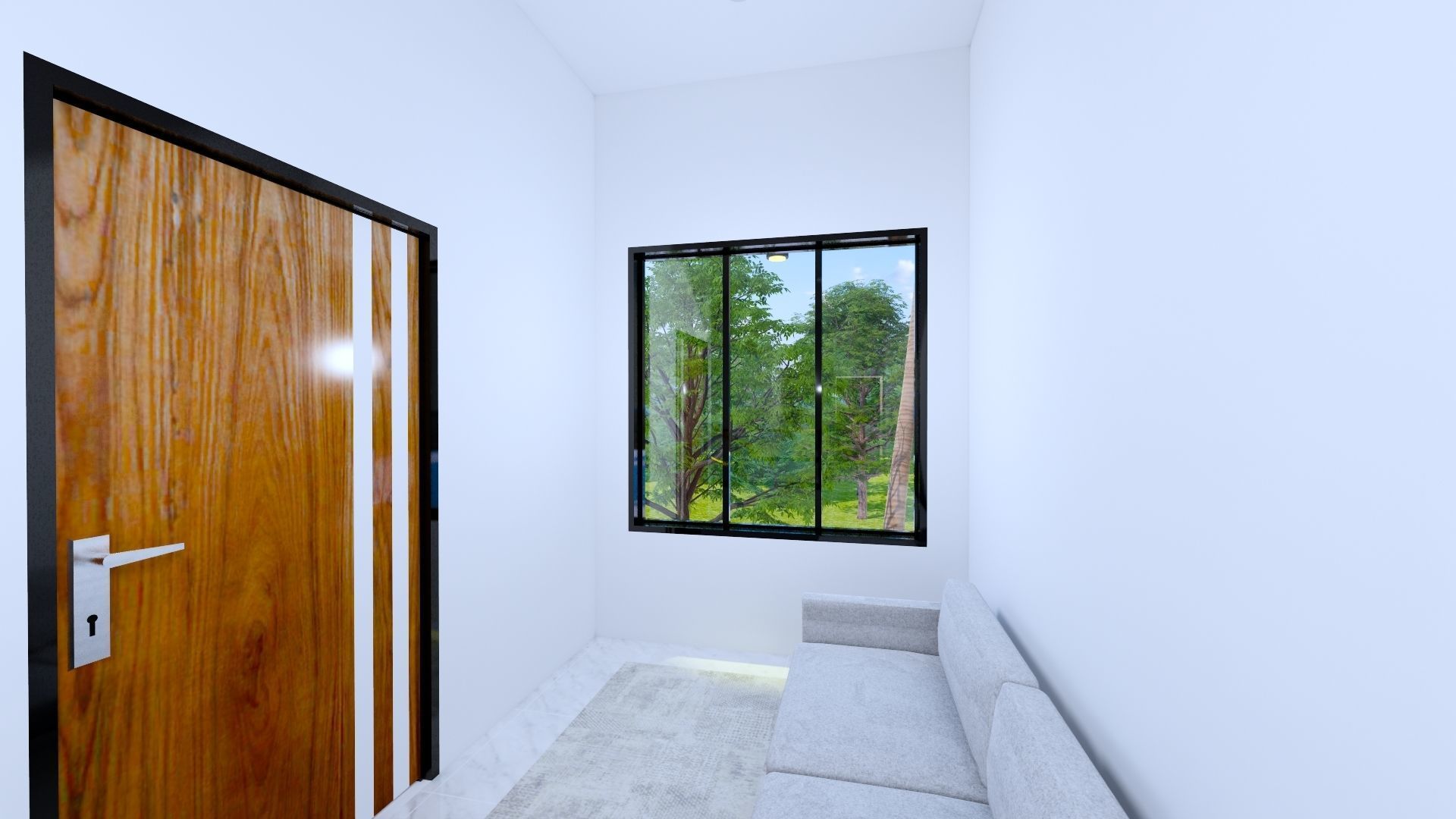 3D model 2 Floor Modern 3d House Design full Nice Interior VR / AR ...