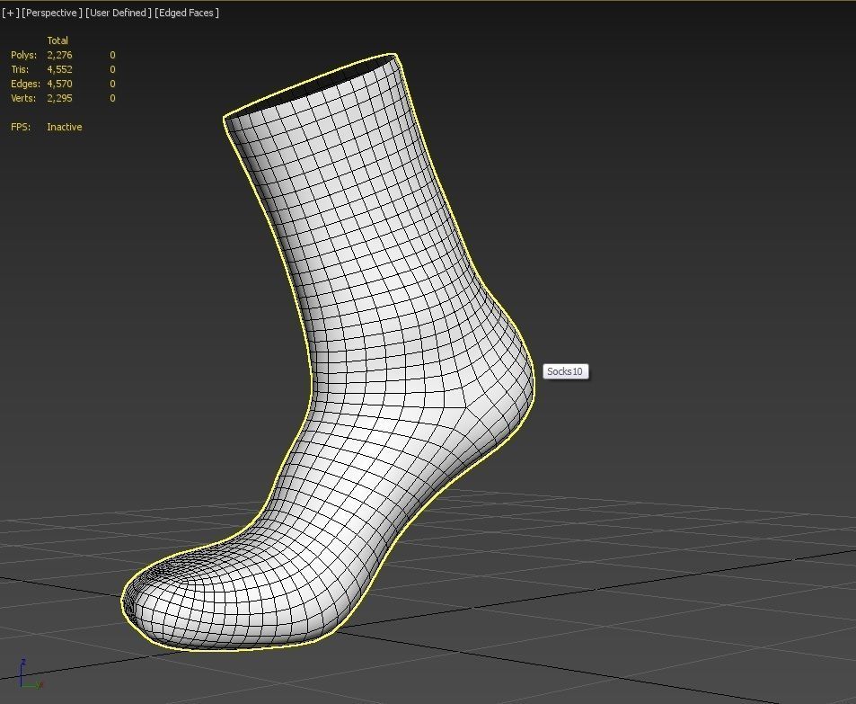 3D model Socks M10 VR / AR / low-poly | CGTrader