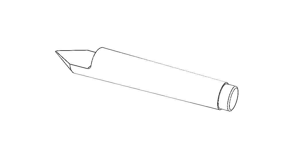 Half Dead Center MT3 4 Lathe Centre Set 3D model rigged | CGTrader
