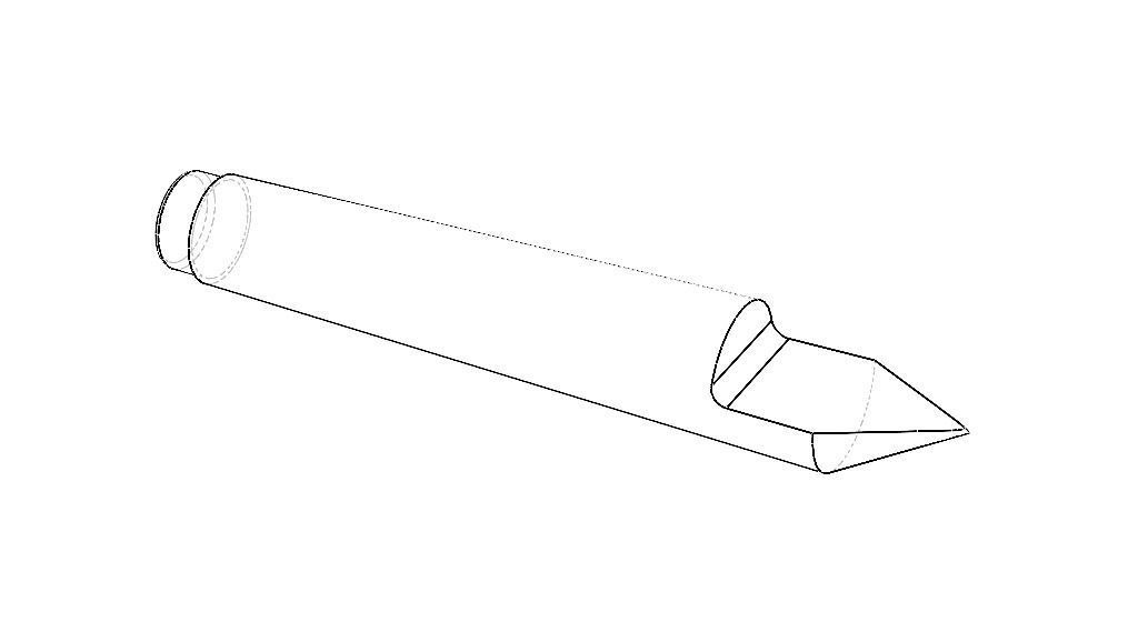 Half Dead Center MT3 4 Lathe Centre Set 3D model rigged | CGTrader