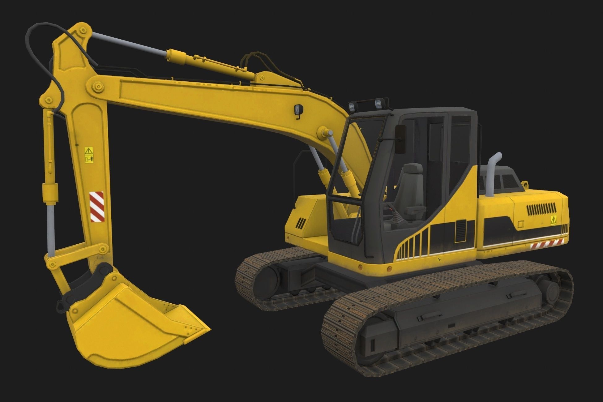 3D model Excavators K VR / AR / low-poly | CGTrader