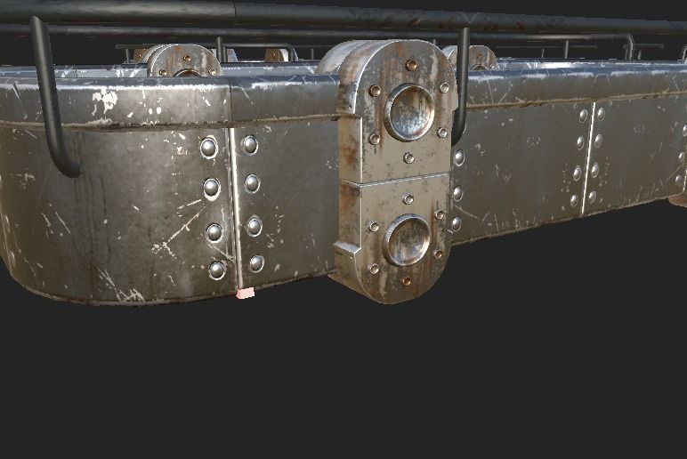 3D model Naval Platform VR / AR / low-poly | CGTrader