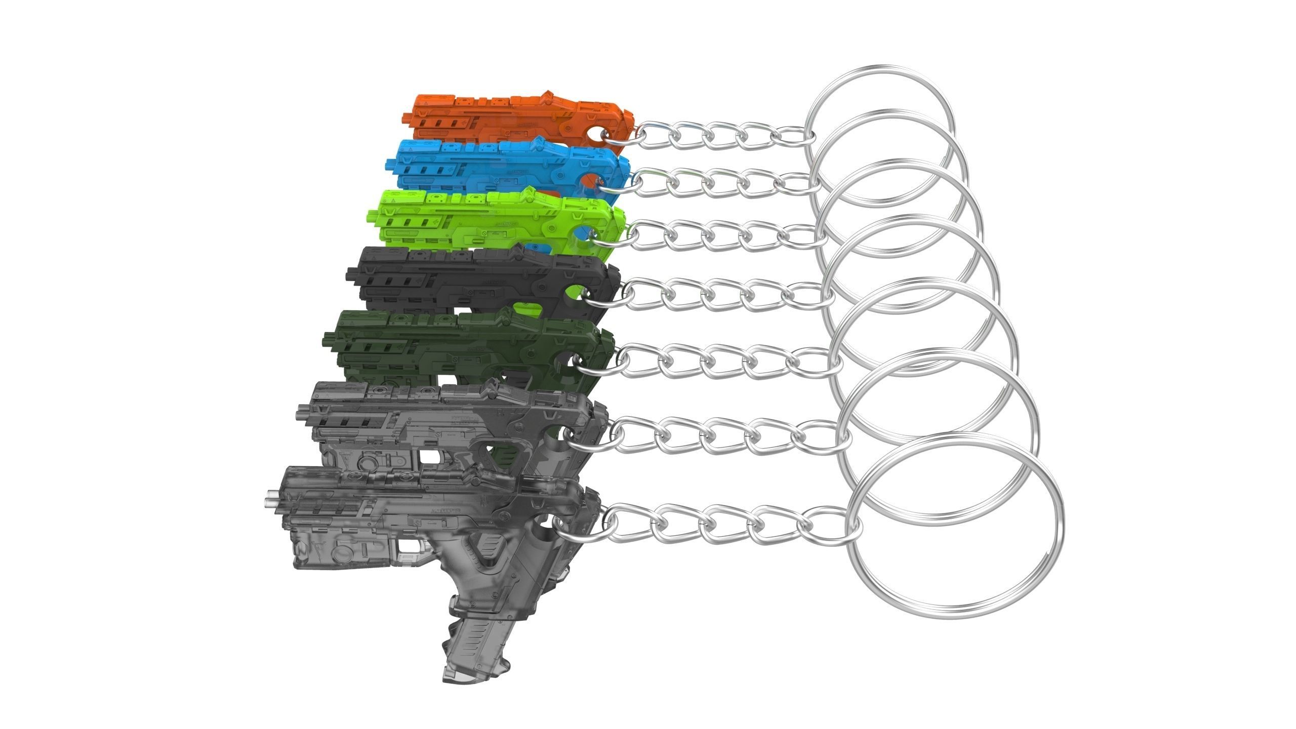 Keychain - Alternator - APEX - Printable 3d model - STL 3D model 3D ...