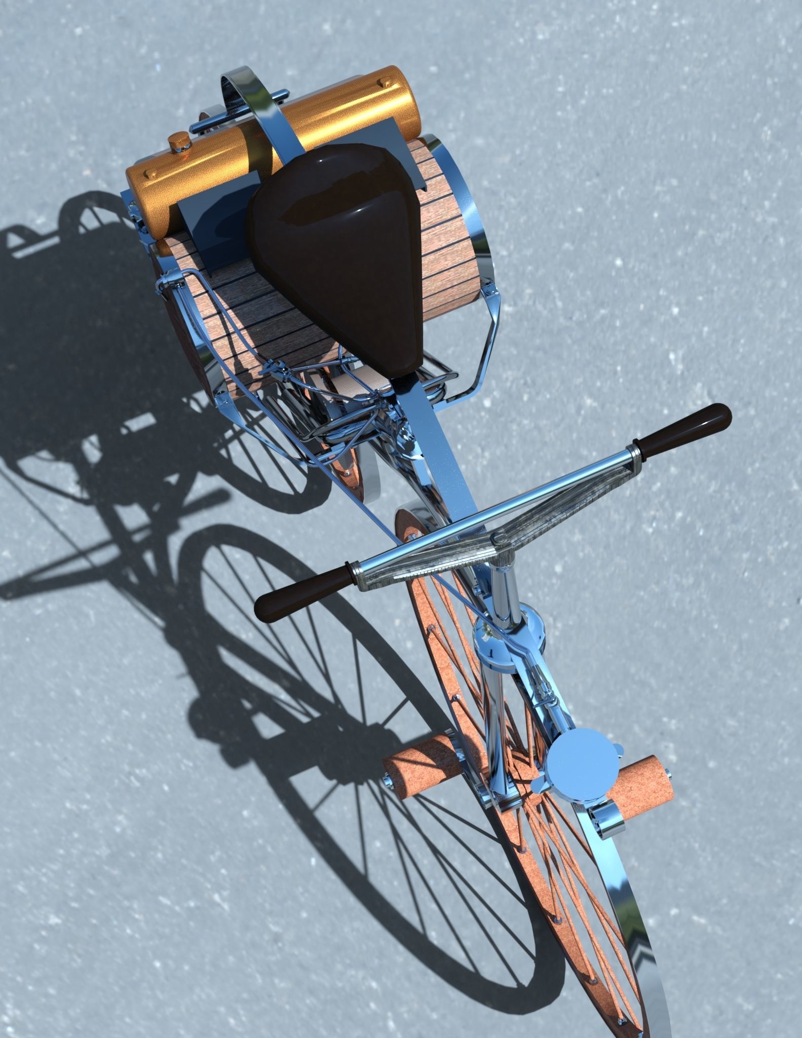 Velocipedo 3D model | CGTrader