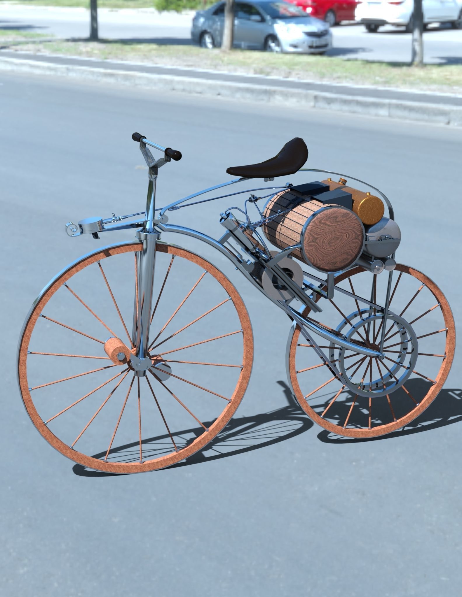 Velocipedo 3D model | CGTrader