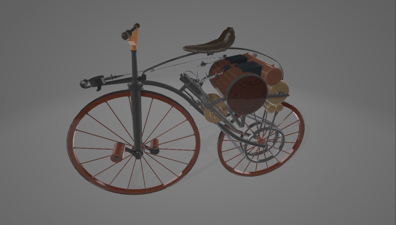 Velocipedo 3D model | CGTrader