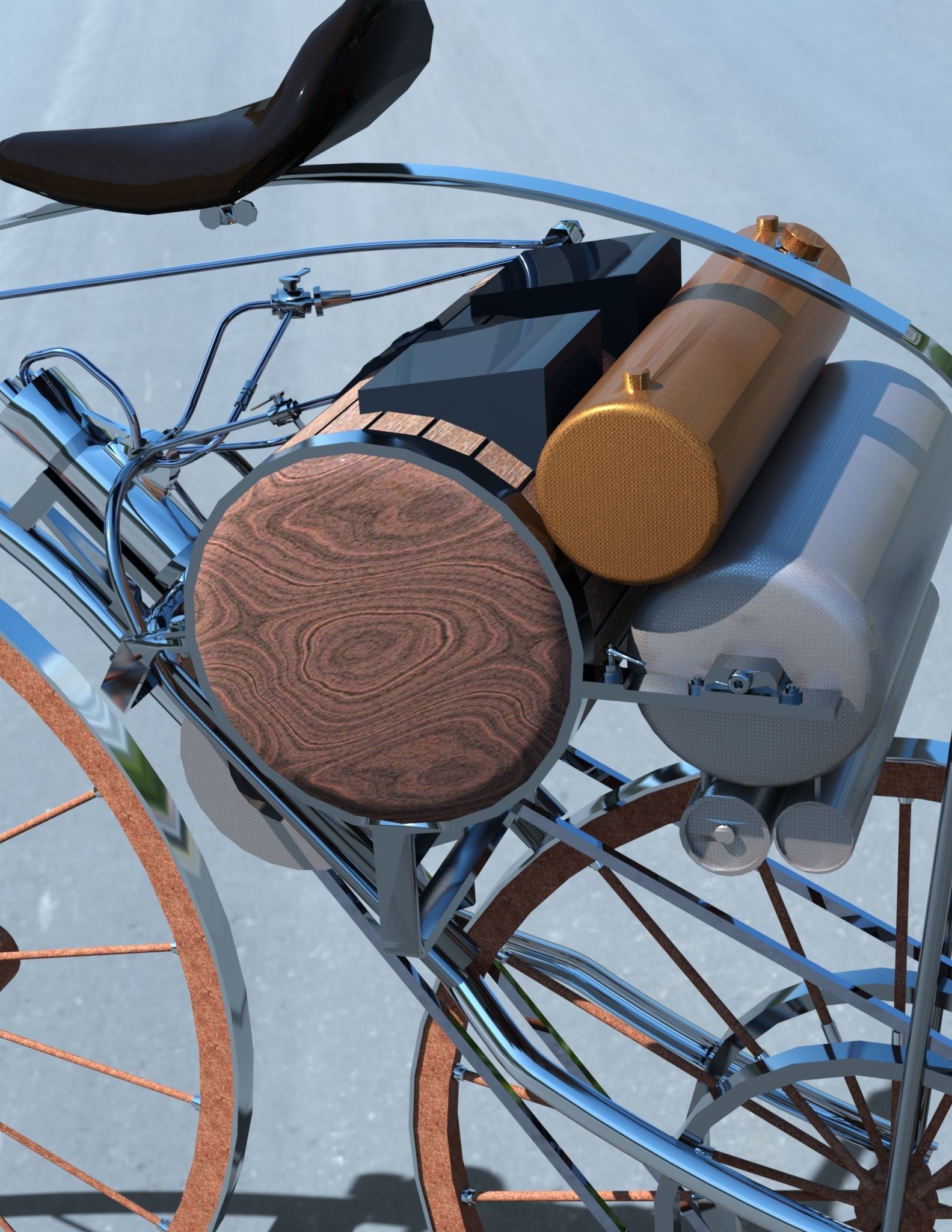 Velocipedo 3D model | CGTrader