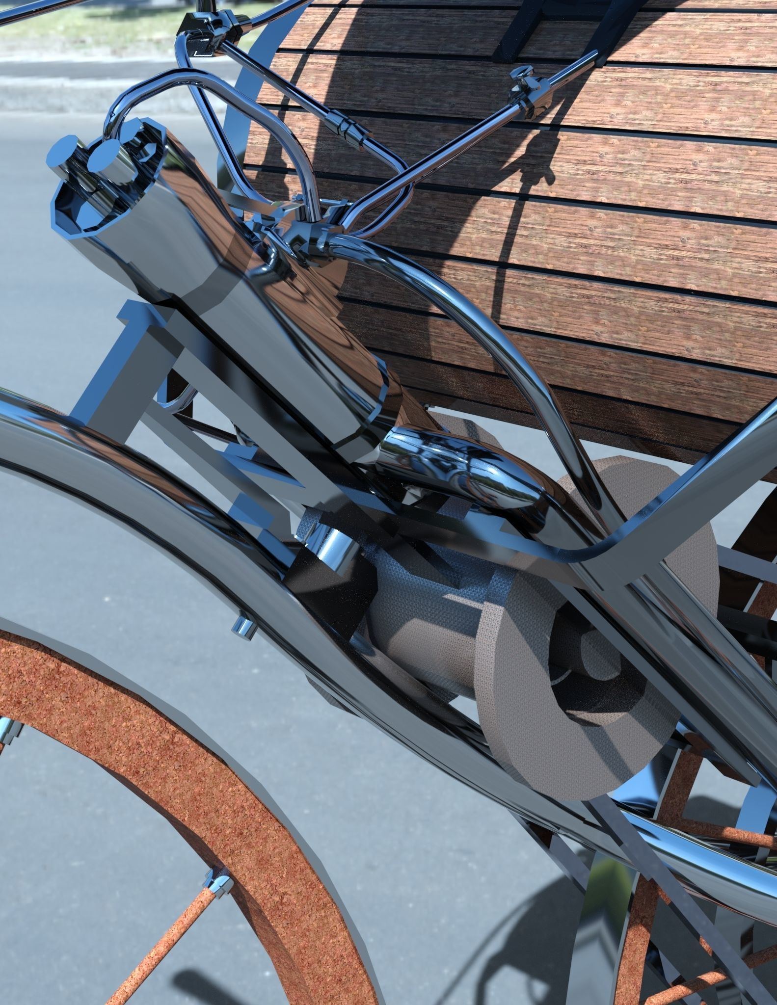 Velocipedo 3D model | CGTrader