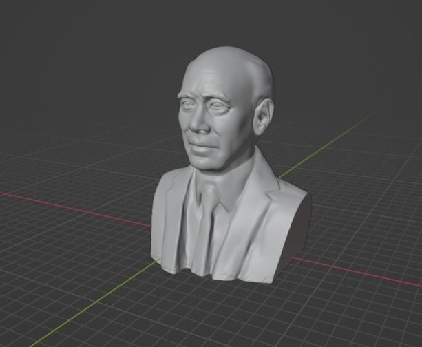 Henry Miller 3D model 3D printable | CGTrader