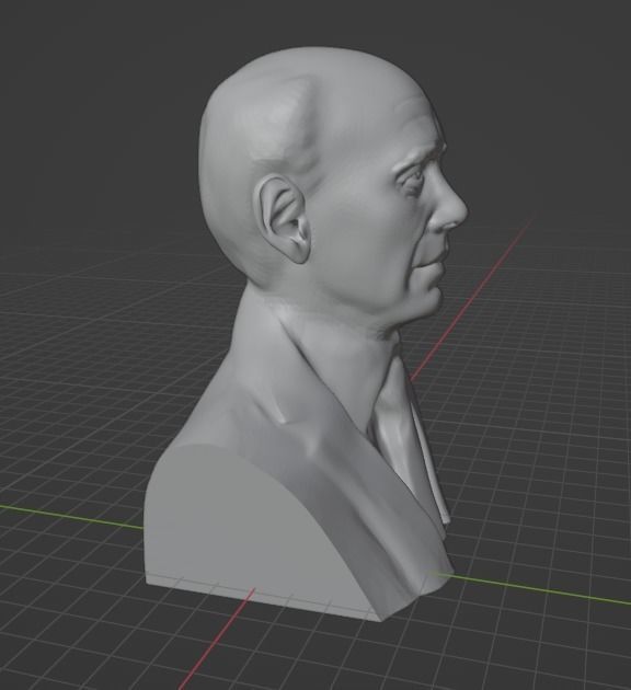 Henry Miller 3D model 3D printable | CGTrader