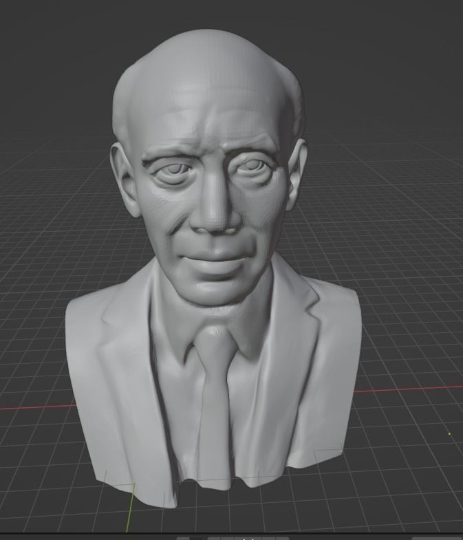 Henry Miller 3D model 3D printable | CGTrader