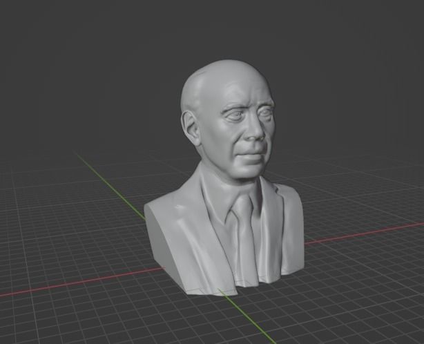 Henry Miller 3D model 3D printable | CGTrader