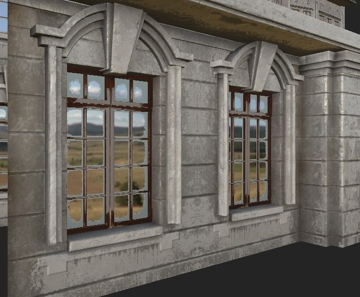 3D model Modular Office Building Kit VR / AR / low-poly | CGTrader