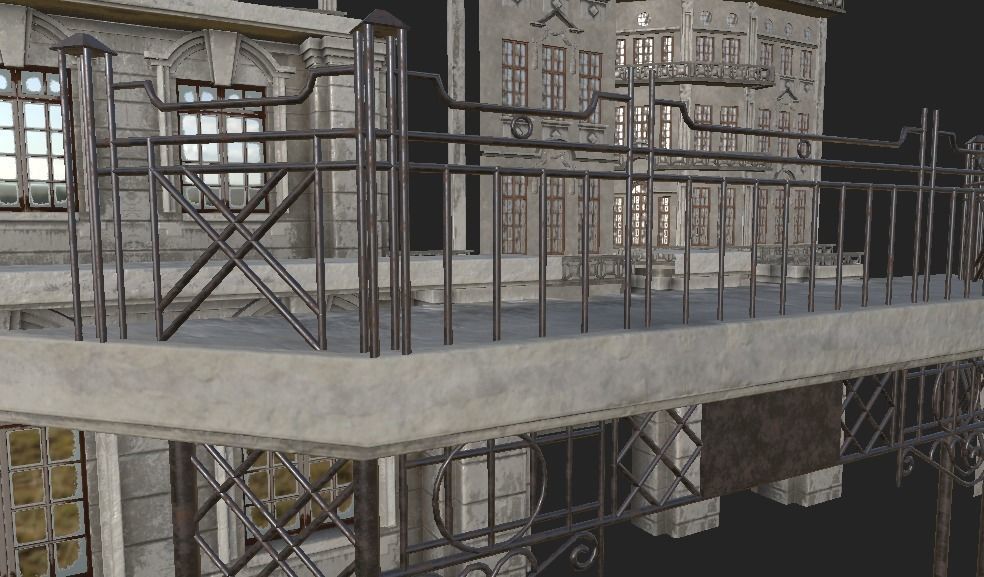 3D model Modular Office Building Kit VR / AR / low-poly | CGTrader