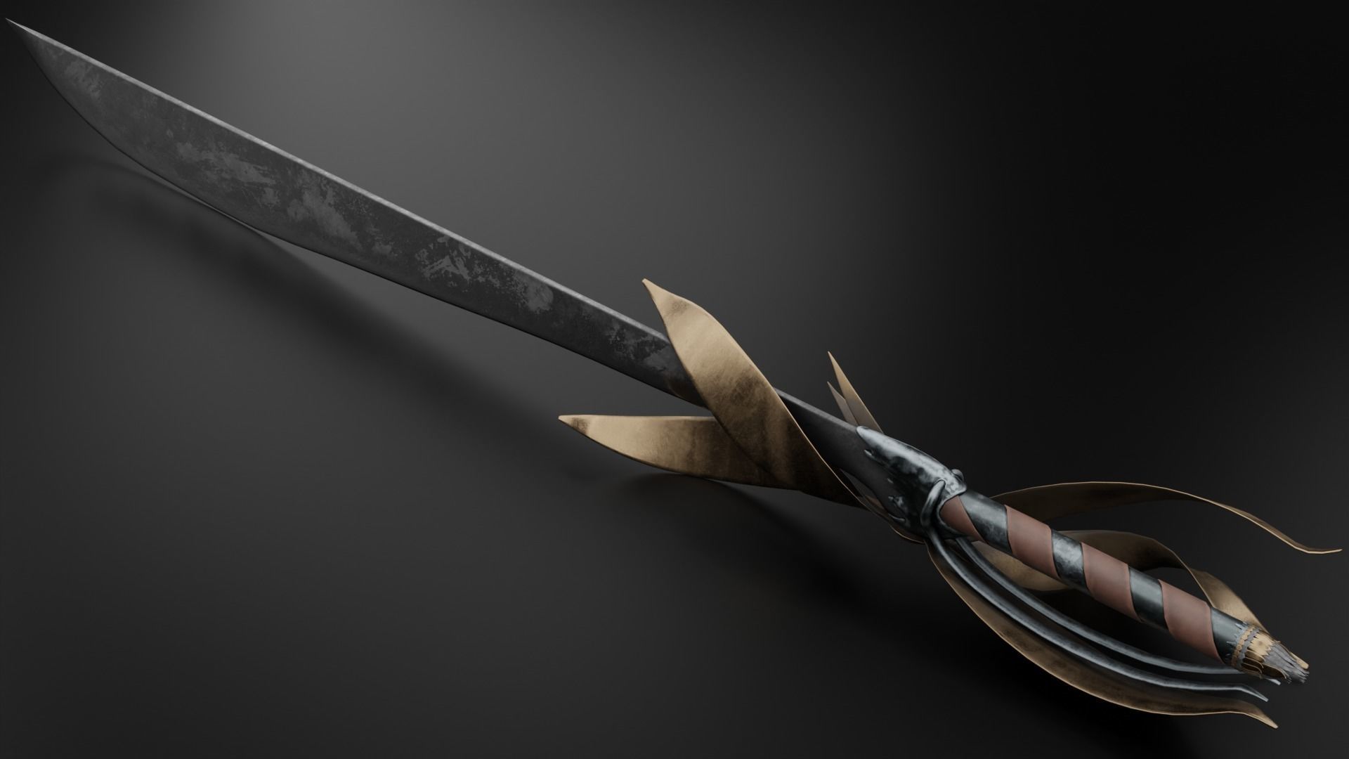Sword Metal 3D model | CGTrader