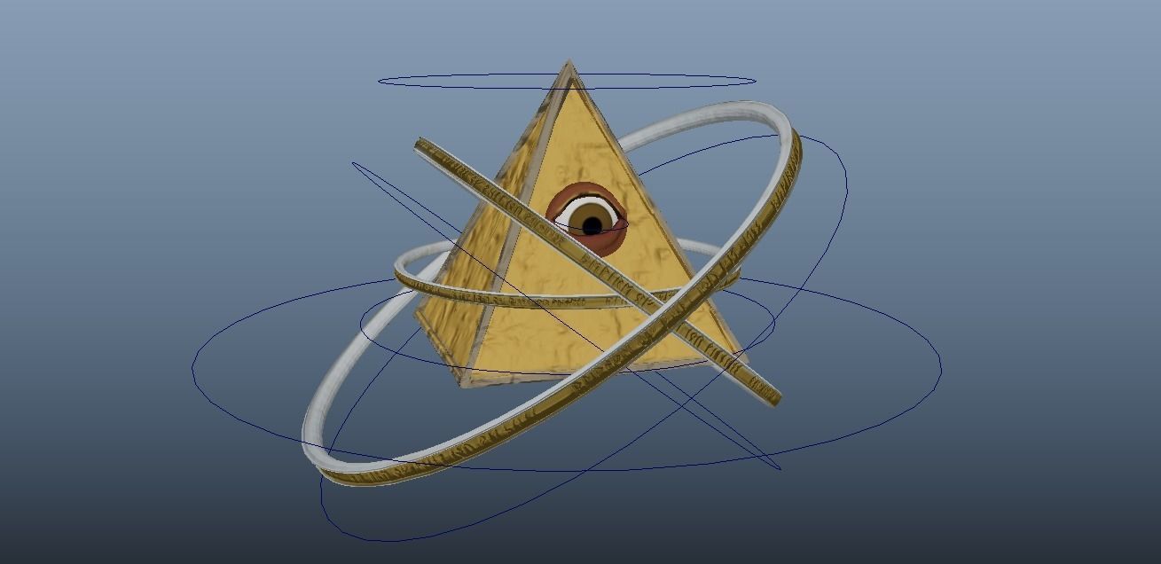 Illuminati free 3D model rigged | CGTrader