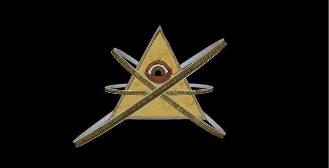 Illuminati free 3D model rigged | CGTrader