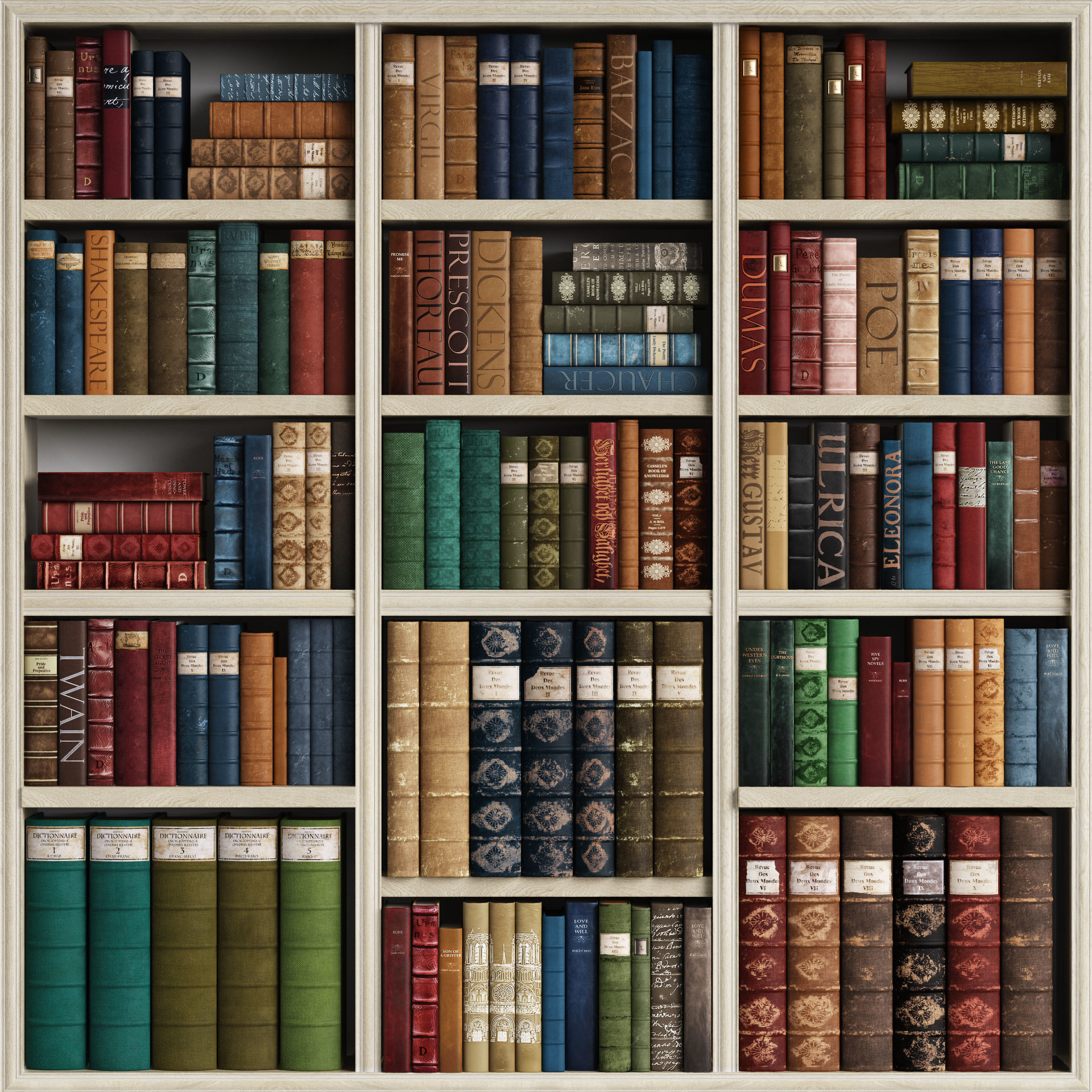 Classic Books 47 3D model | CGTrader