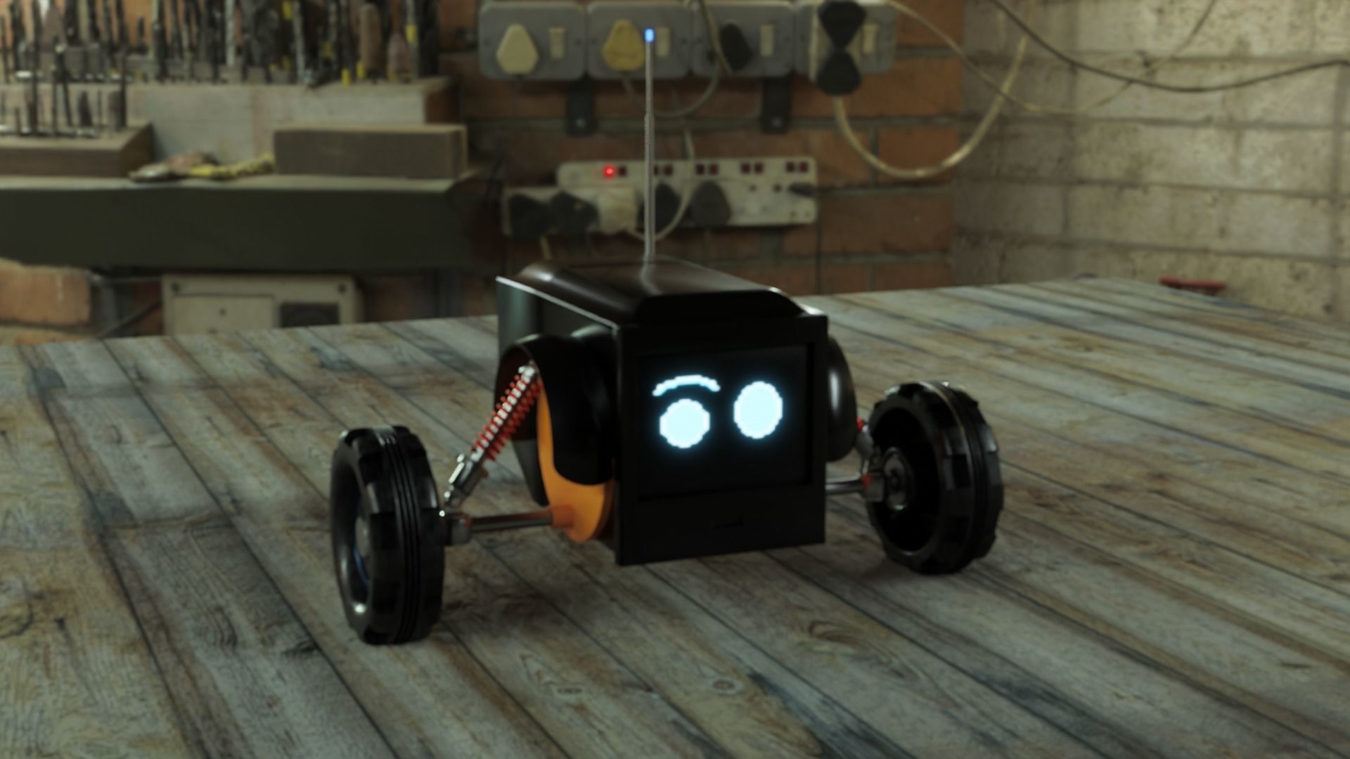 DeskRobot 3D 3D model | CGTrader