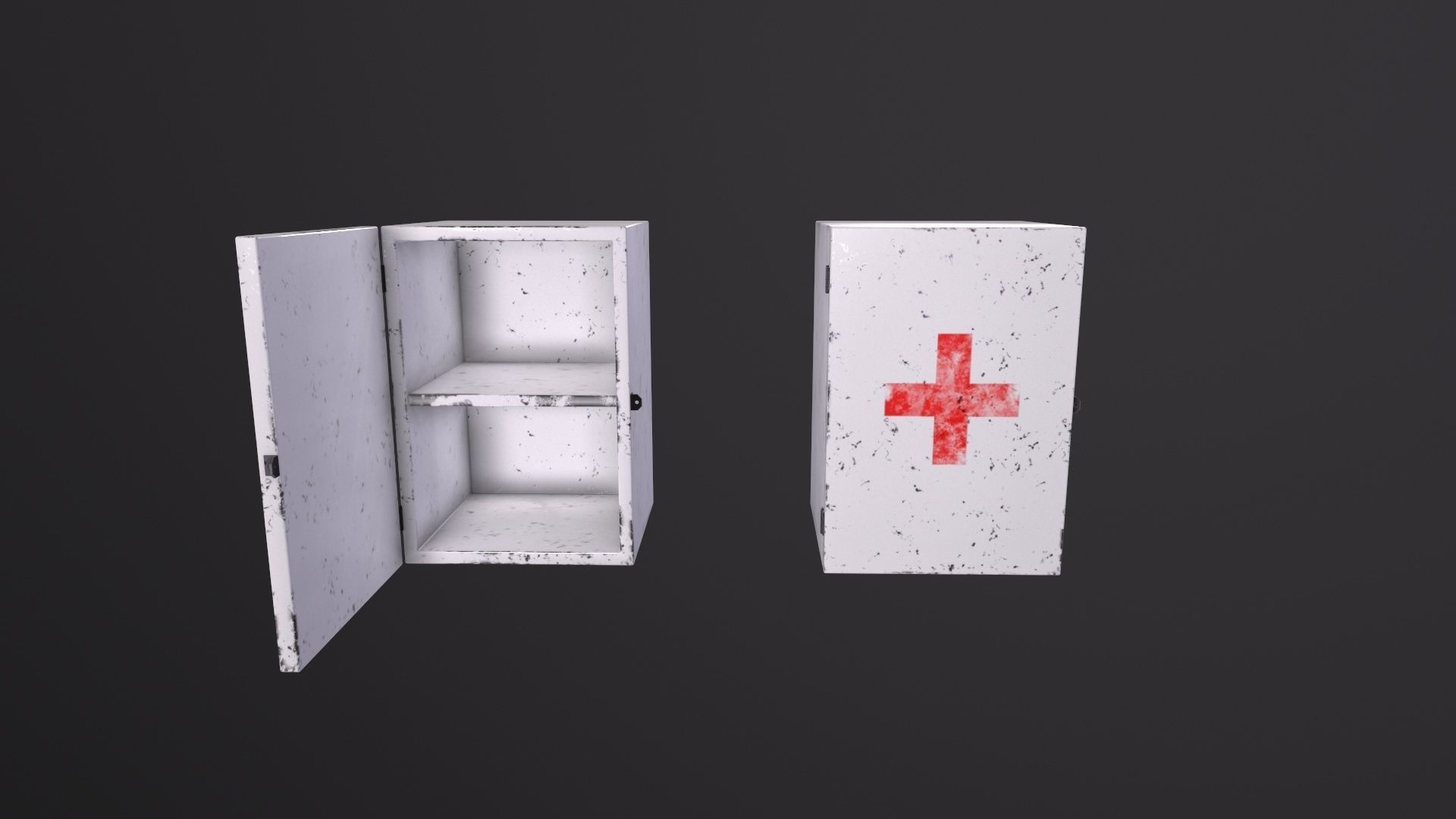 3D model Hospital Box 3D Model VR / AR / low-poly | CGTrader