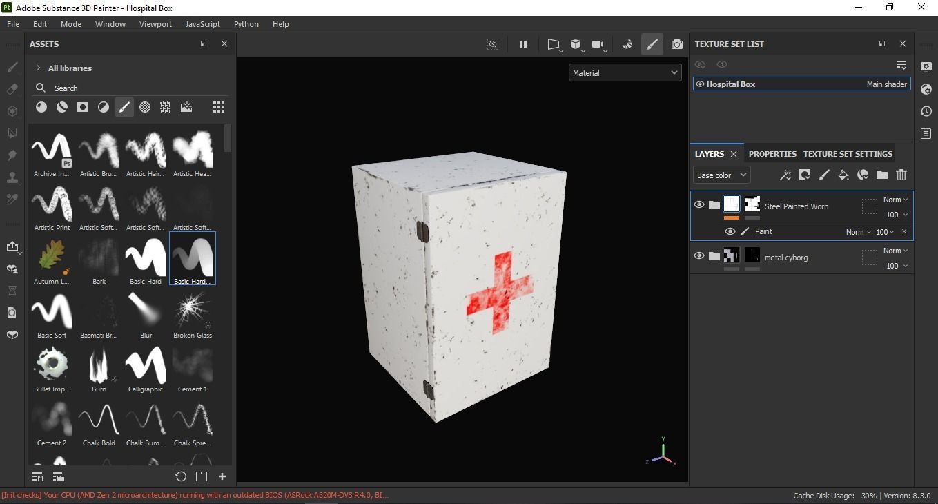 3D model Hospital Box 3D Model VR / AR / low-poly | CGTrader
