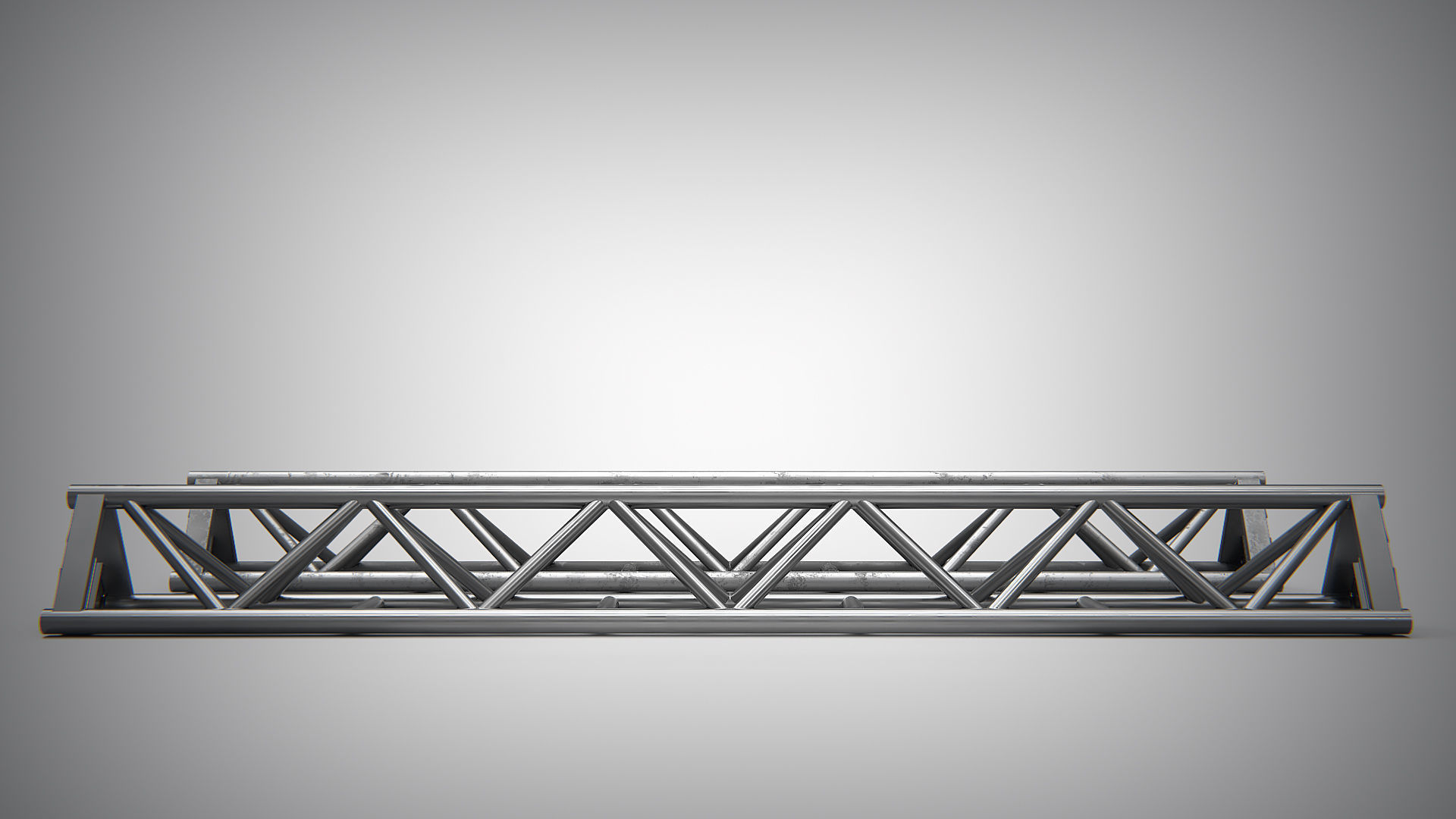 3D model Truss Triangle 12 inch PBR VR / AR / low-poly | CGTrader