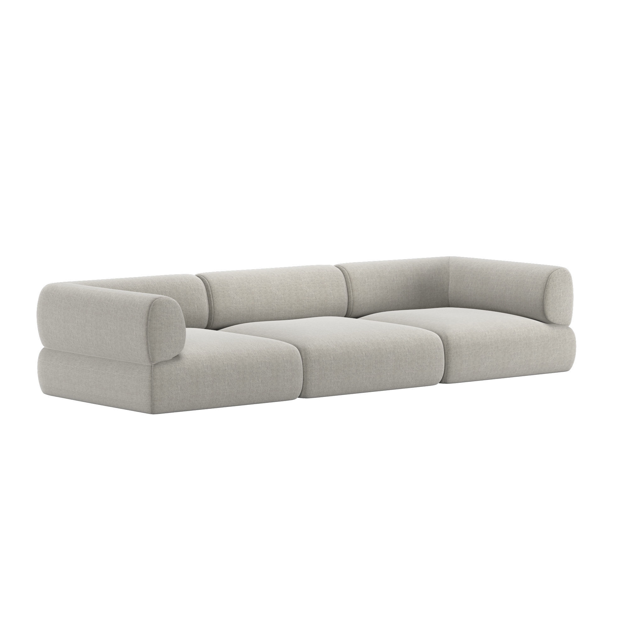 PUFFALO MODULAR SOFAS 3D model | CGTrader
