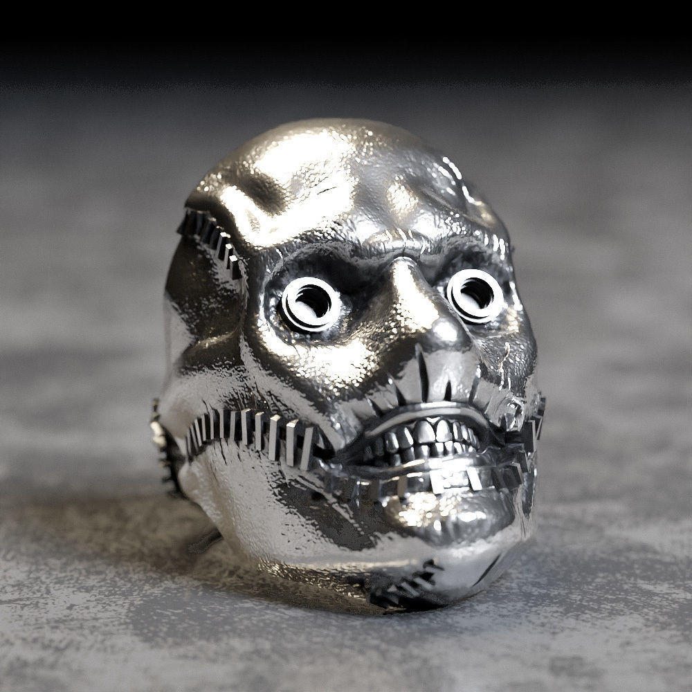 Corey Taylor Slipknot Ring 3D model 3D printable | CGTrader