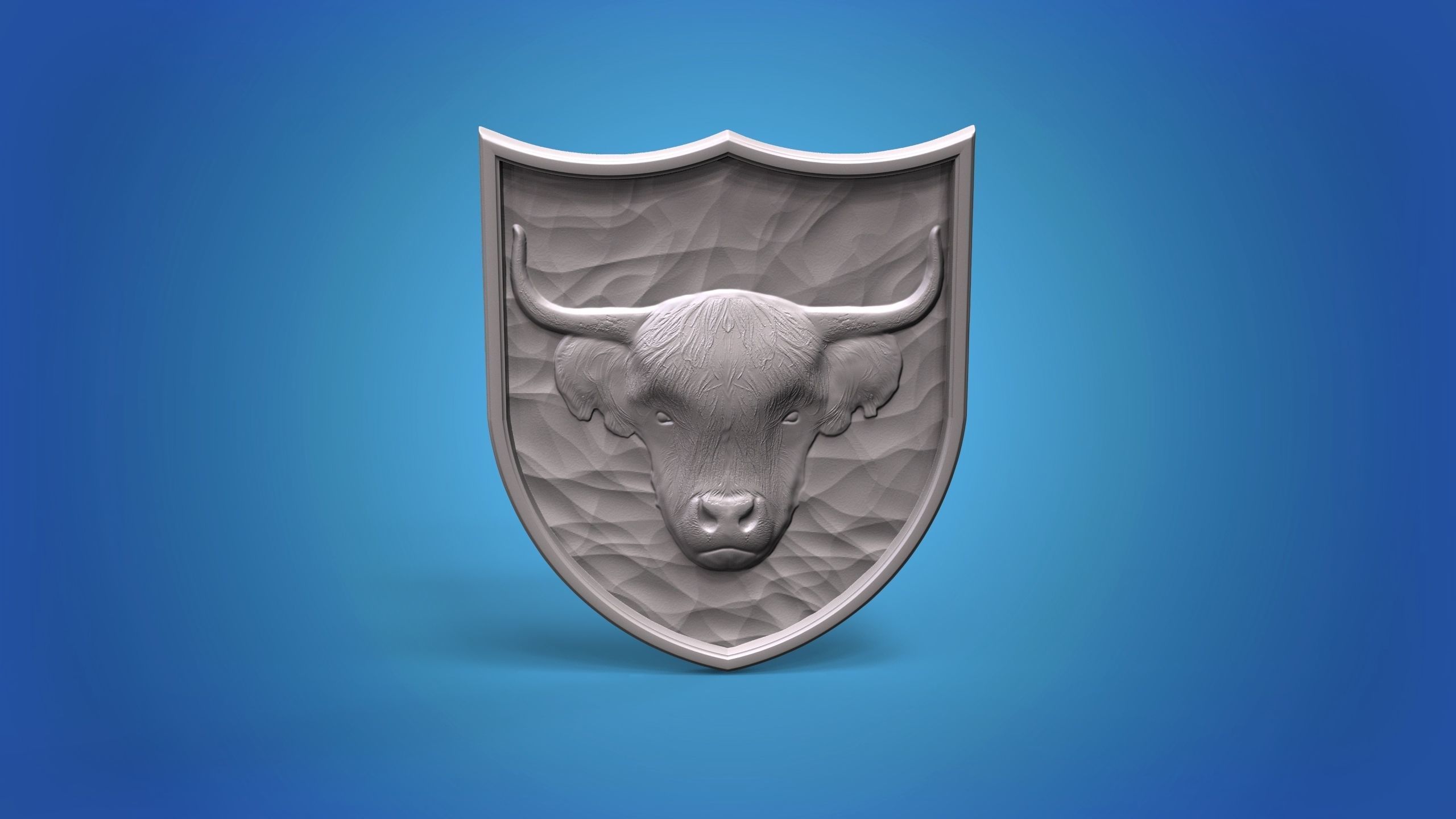 Bull panno el toro STL model for CNC 3D printing 3D model 3D printable ...