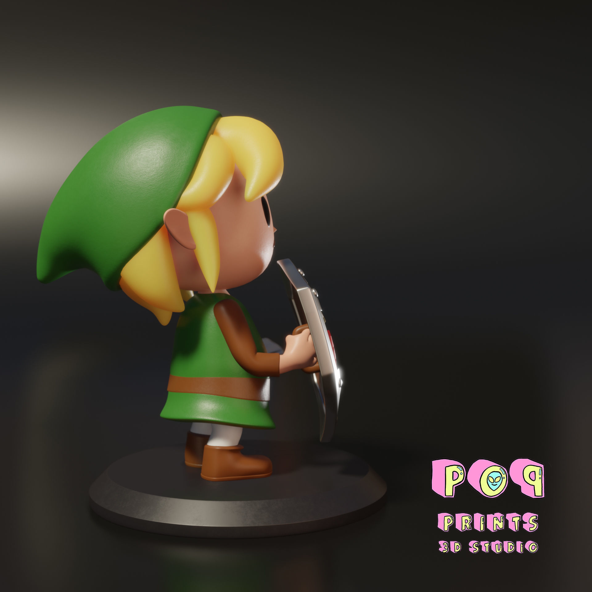Link s Awakening Cartoon LINK 3D model | CGTrader