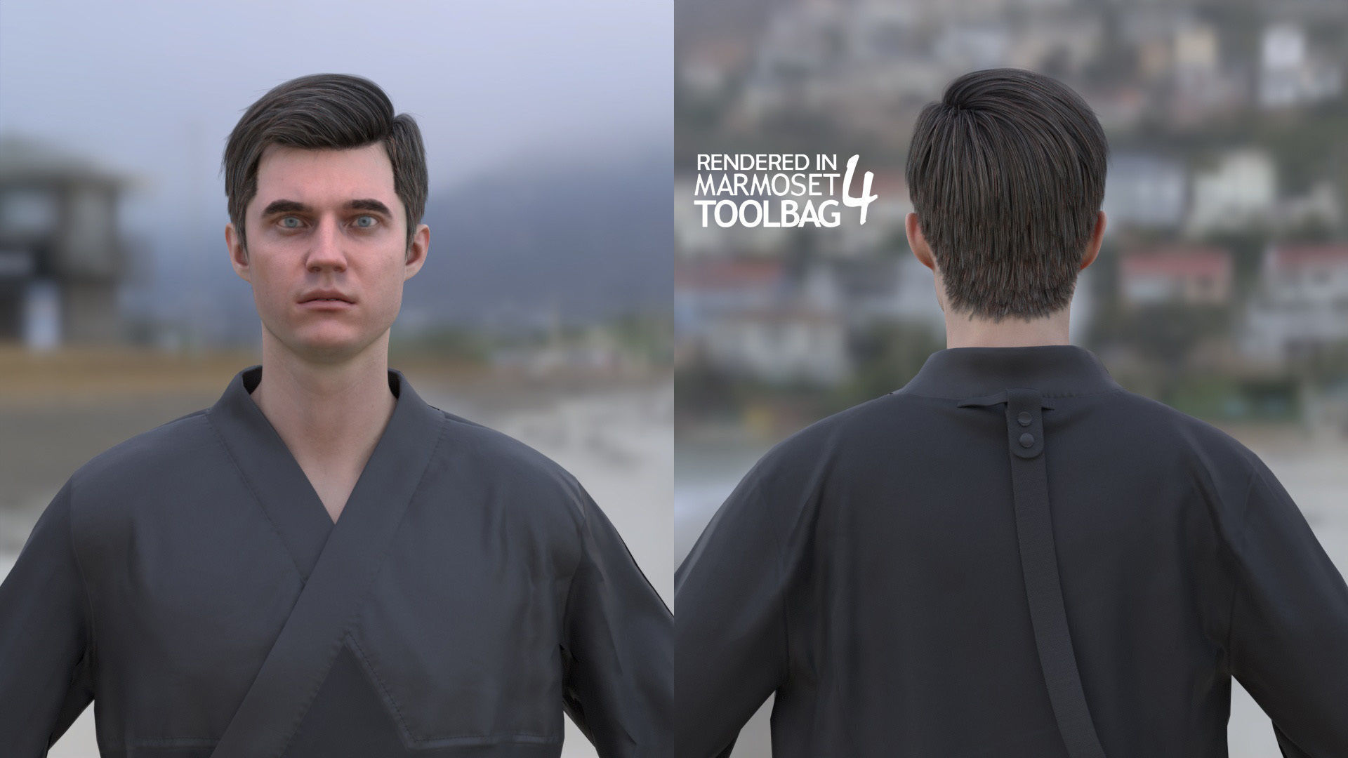 3D model Man in Military Outfit 6 - Modular - Rigged VR / AR / low-poly ...