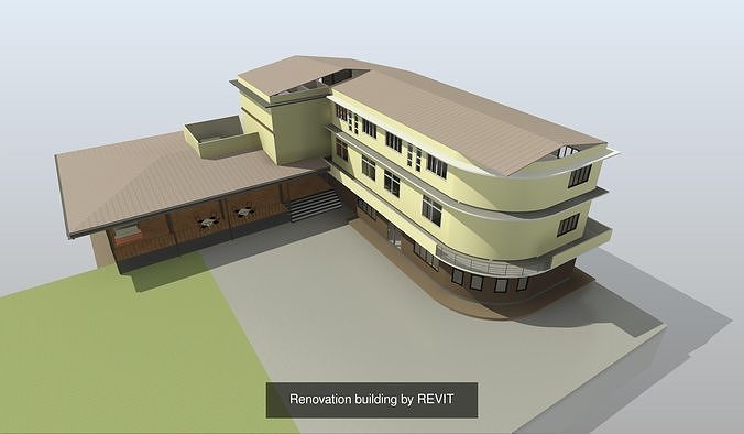 Buildings in Revit 3D Model Collection | CGTrader