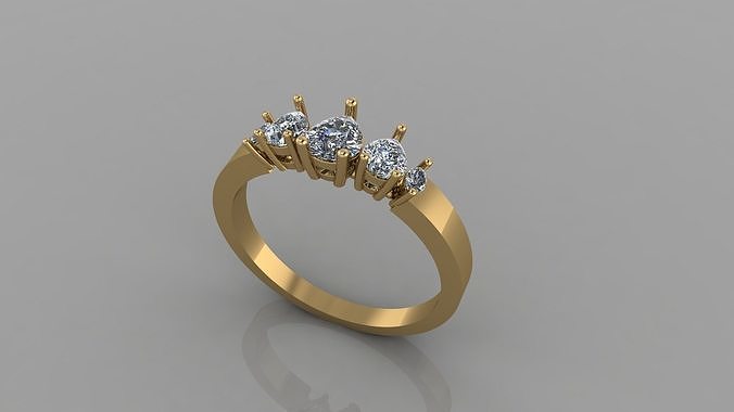 FASHION RING 3D model | CGTrader