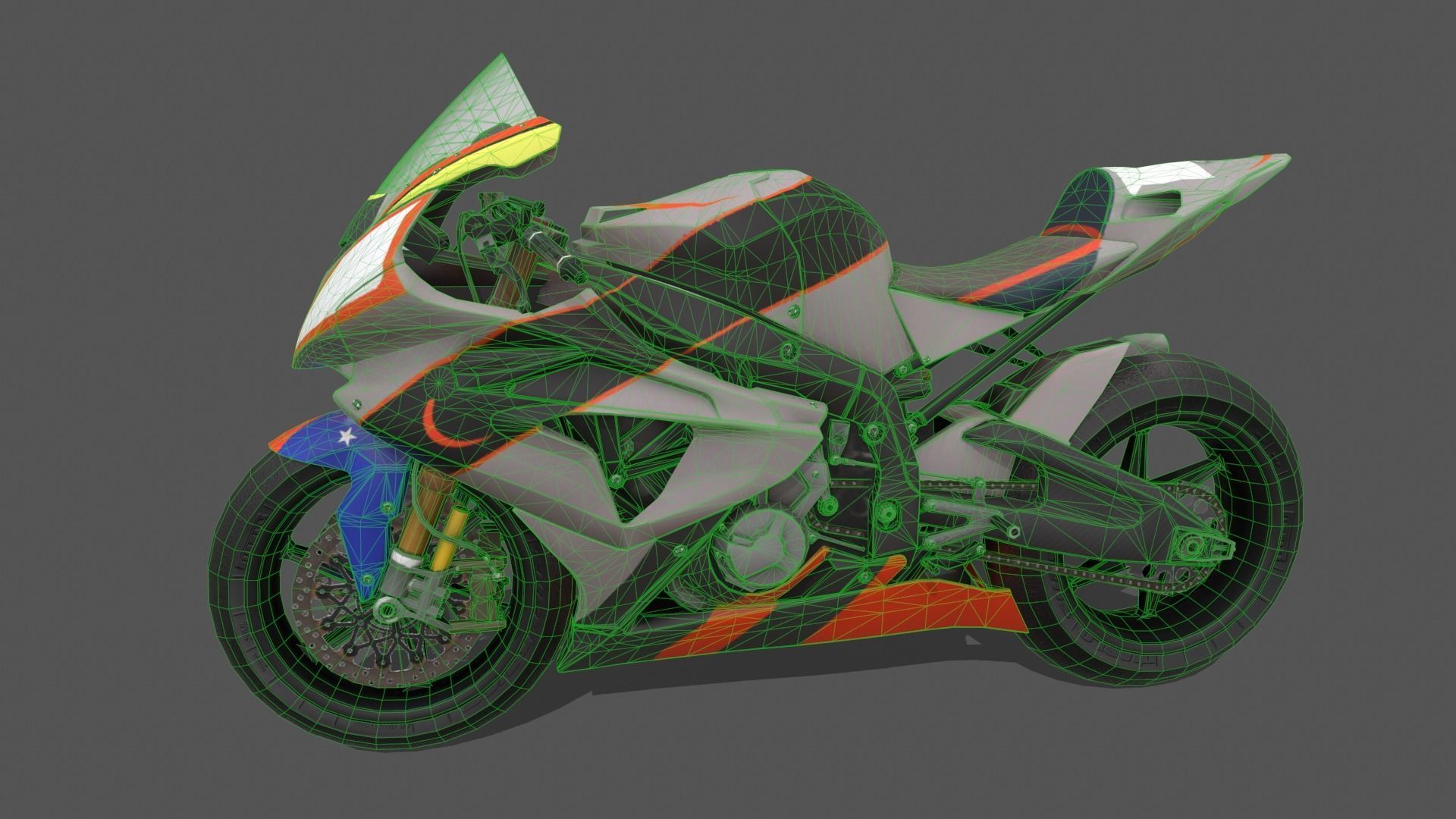 3D model Sportbike Pack VR / AR / low-poly | CGTrader