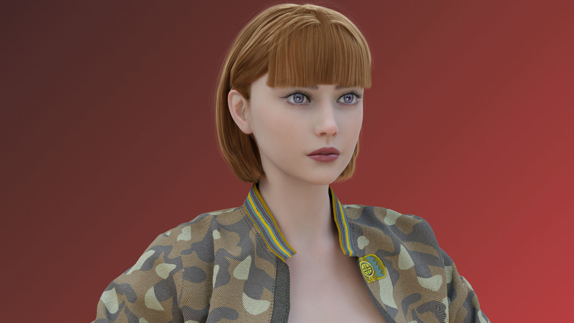 3D model Realistic Girl 280 with 90s Street Fashion Style - Rigged - VR ...