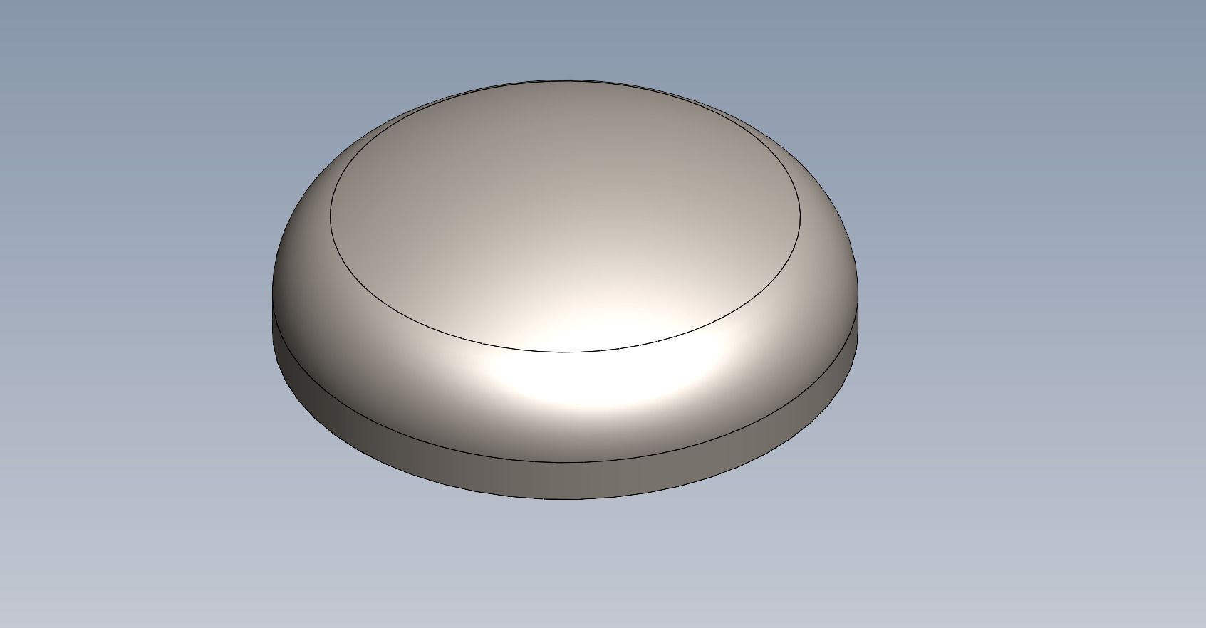 Ellipsoidal head 24in OD schedule 20 free 3D model | CGTrader