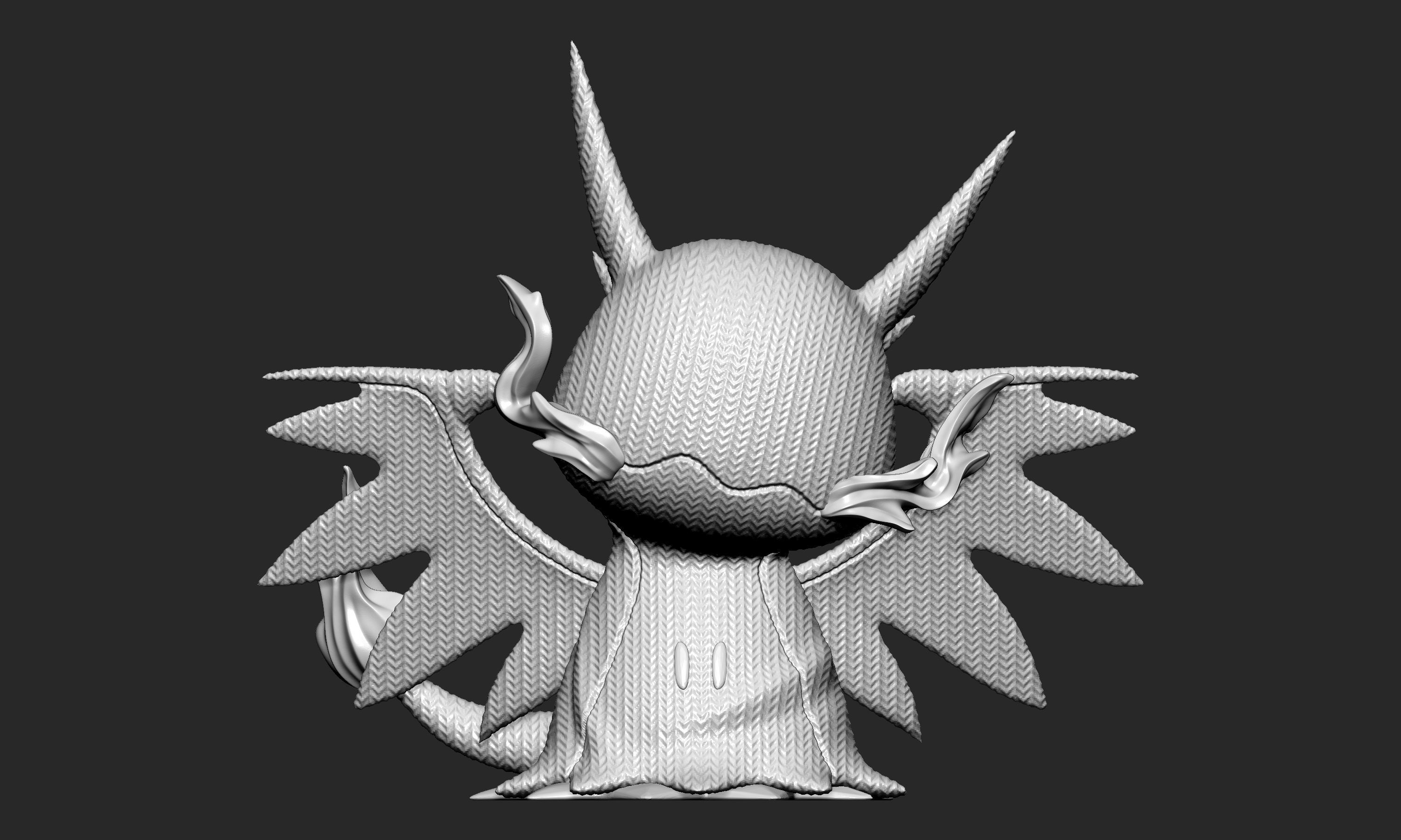 Pokemon - Mimikyu Mega Charizard x 3D model 3D printable | CGTrader