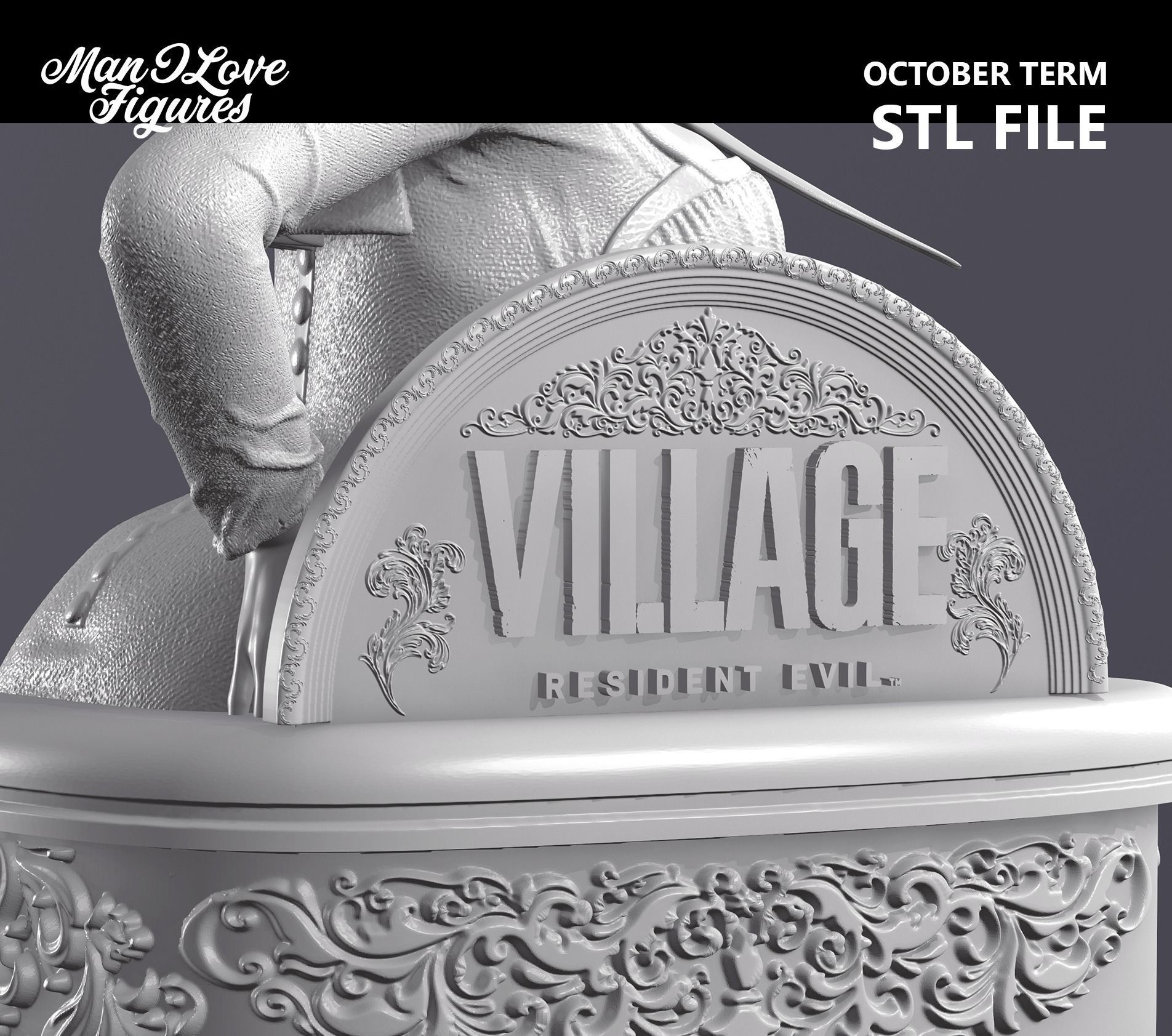 LADY DIMITRESCU BUST 3D model 3D printable | CGTrader